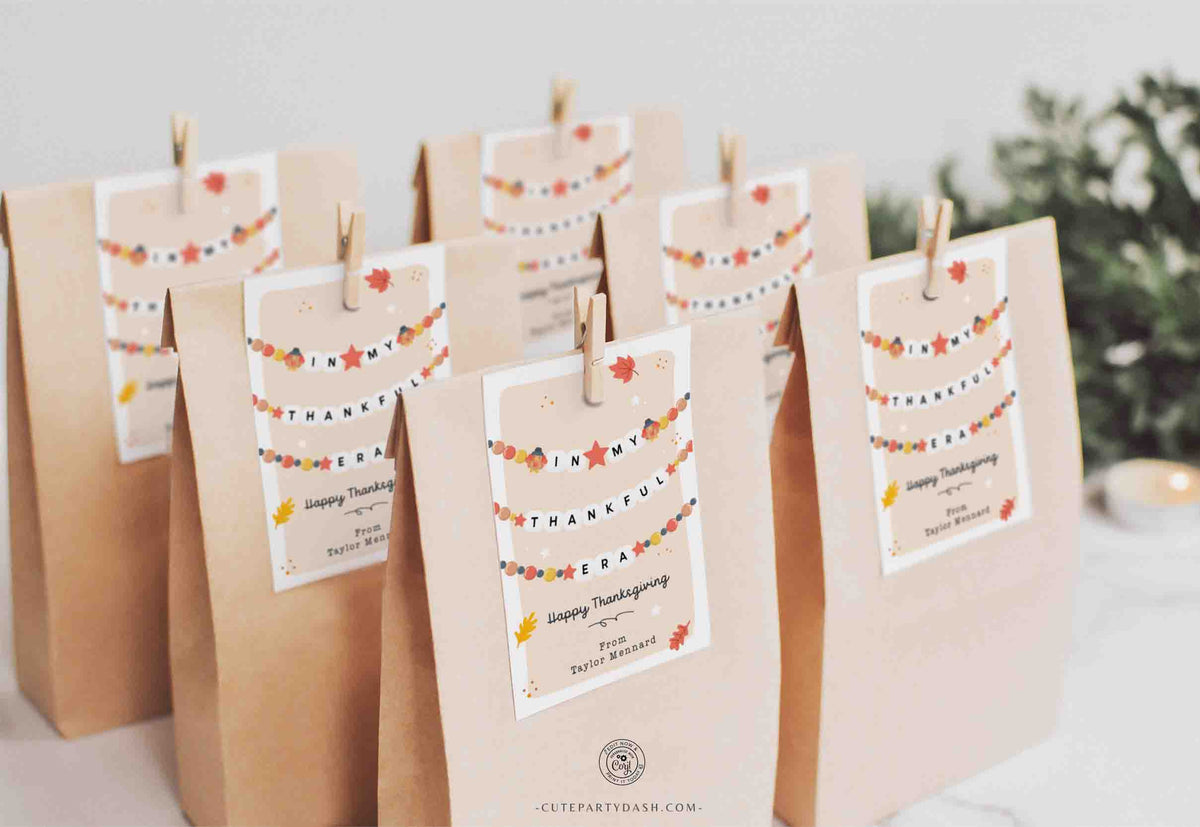 In My Thankful Era Thanksgiving Gift Tag Printable INSTANT DOWNLOAD ...