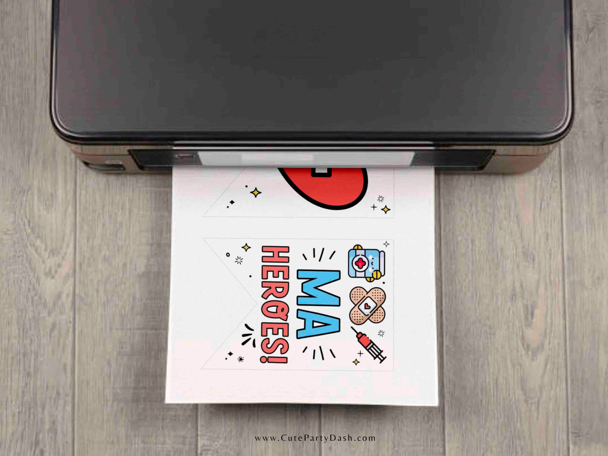 Medical Assistant Week Banner Printable Decor – Cute Party Dash