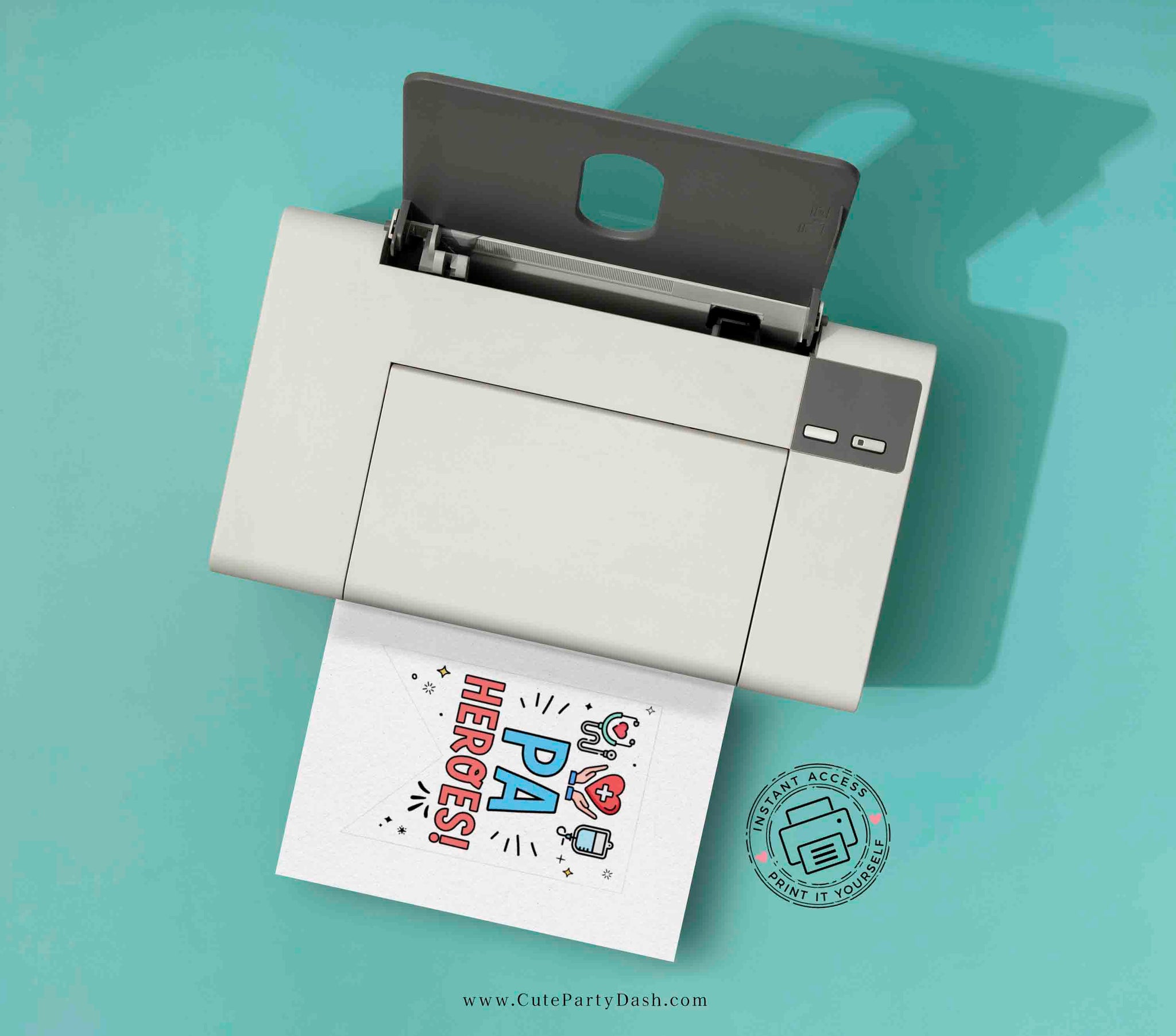 Physician Assistant Week Week Banner Printable Decor – Cute Party Dash