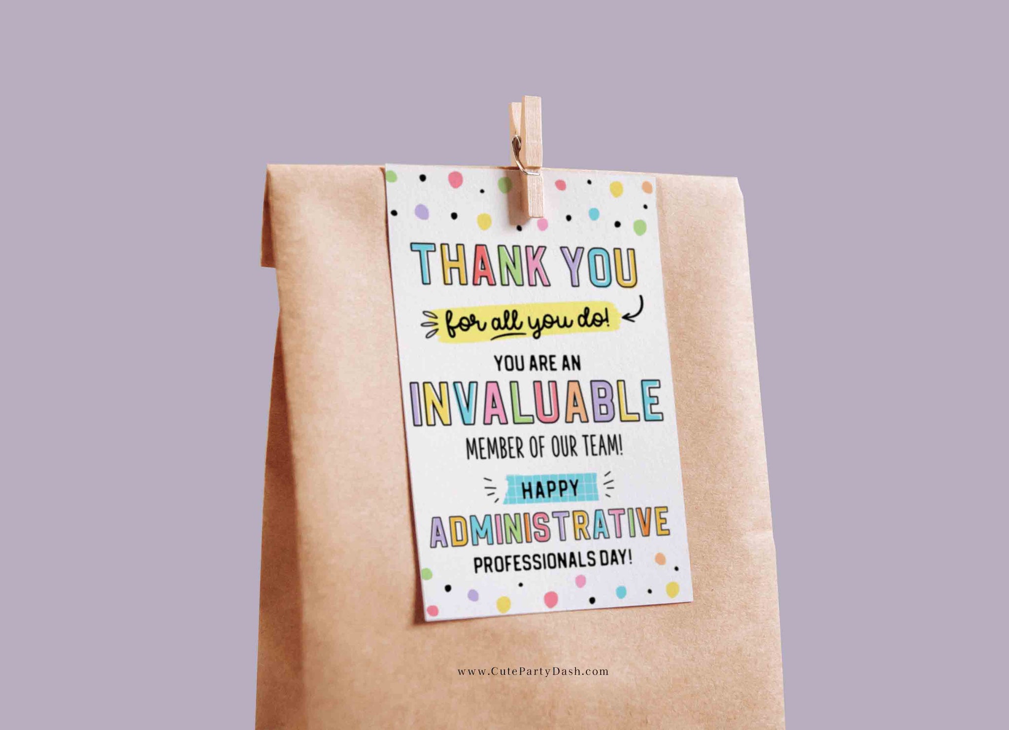 Happy Administrative Professionals Week Thanks for all you do Tags ...