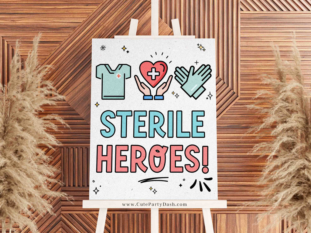 Sterile Processing Week Printable Gift Tag – Cute Party Dash