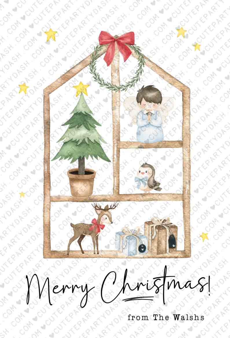 Christmas Nativity gift tags INSTANT DOWNLOAD – Cute Party Dash