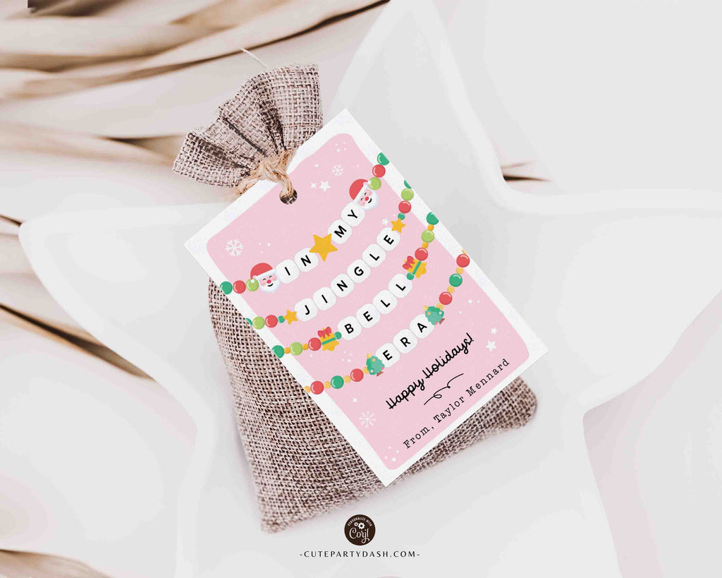 In My Christmas Era Gift Tag Printable INSTANT DOWNLOAD – Cute Party Dash