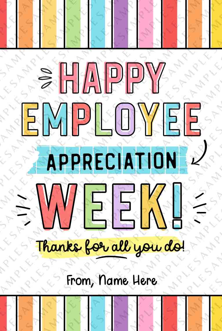 Happy Employee Appreciation Week Thanks for all you do Tags – Cute ...