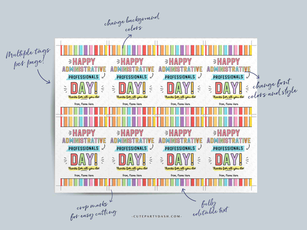 Happy Employee Appreciation Week Thanks for all you do Tags – Cute ...